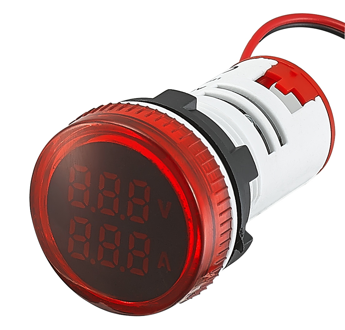 AD22-22VAM-AC 22mm Led Gös. 500V-100A/AC - Termik Elektrik